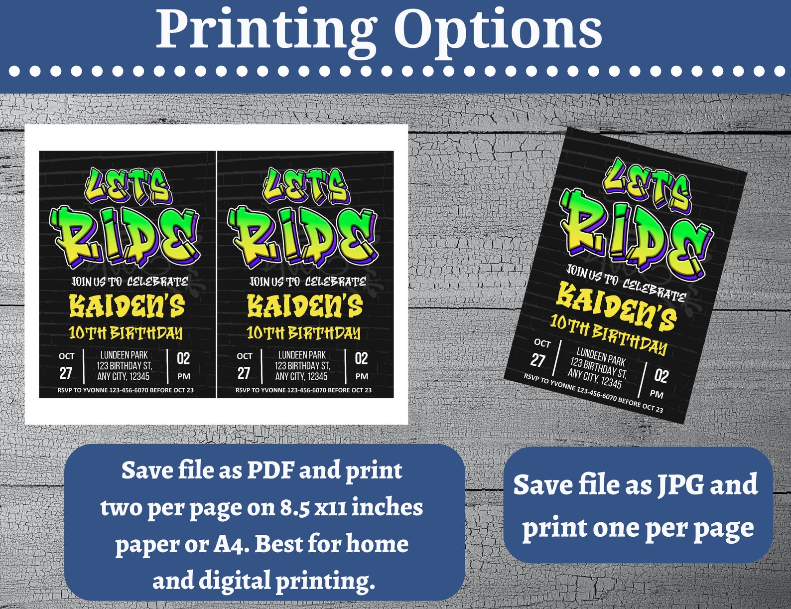 Amusement Park Birthday Invitation Theme Park Invite Funfair - Etsy