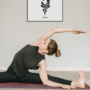 Breathe Sanskrit Symbol Digital Print/ Downloadable Digital Print ...