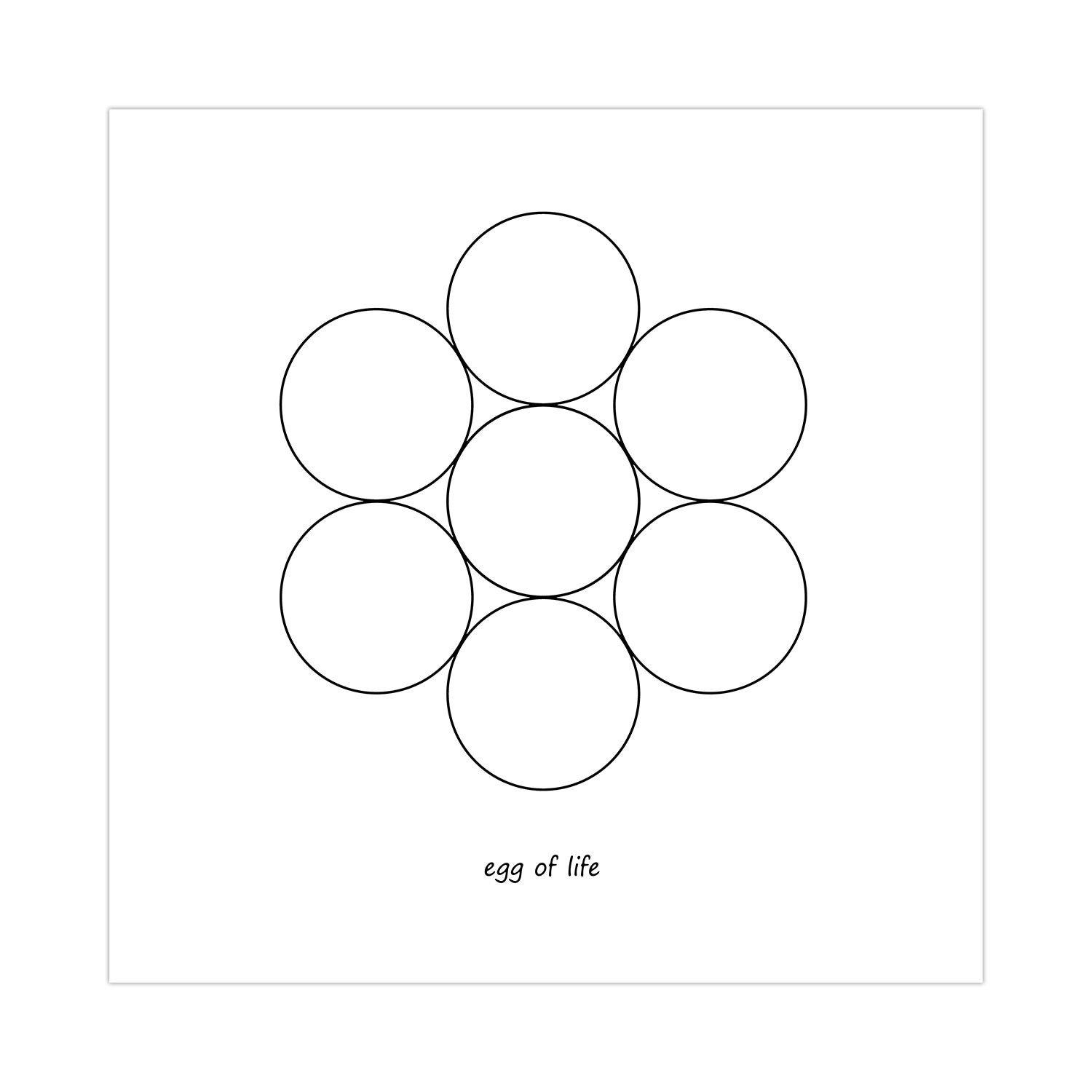 Sacred Geometry/ Egg of Life/ Fruit of Life/ Seed of Life/ Germ of Life ...