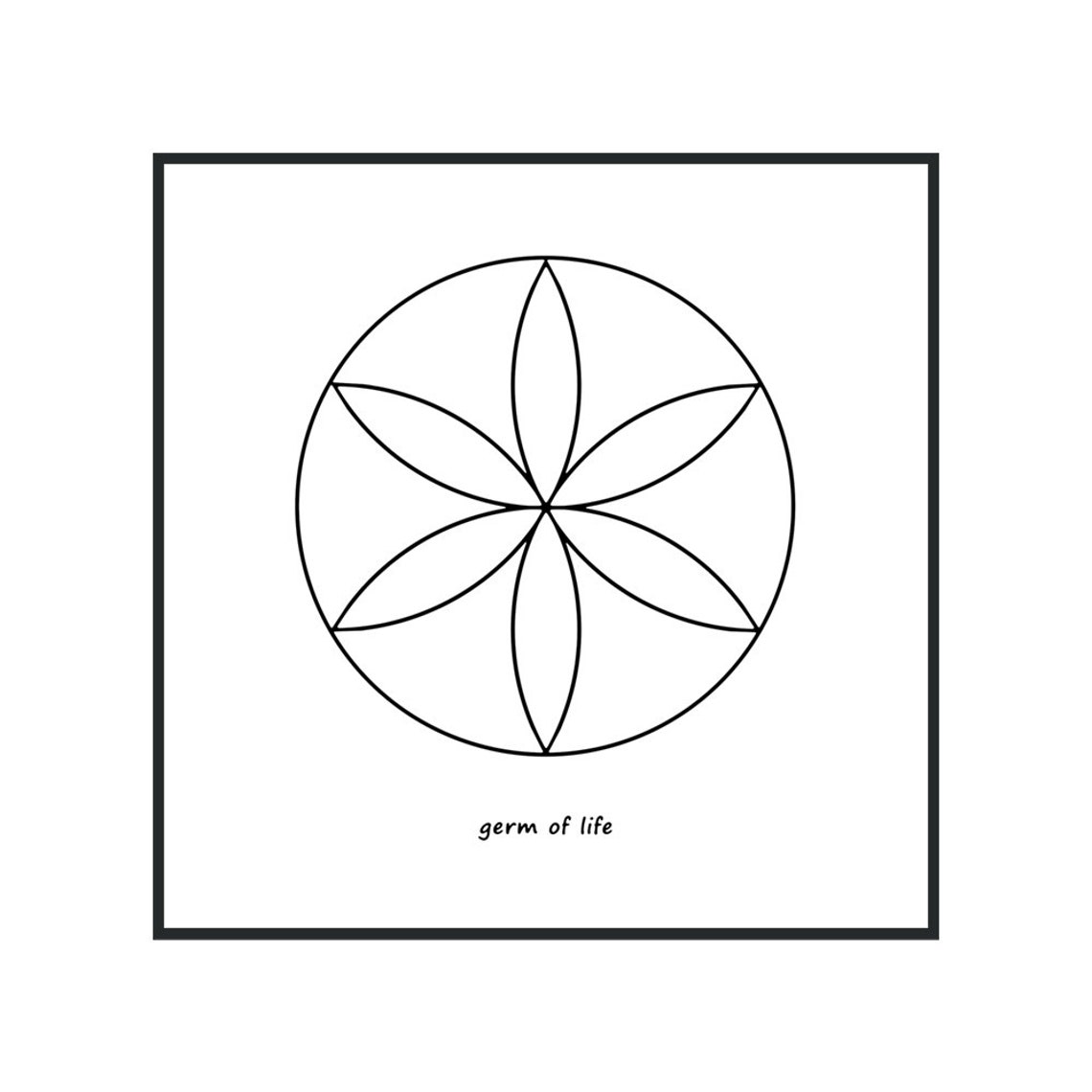 Sacred Geometry/ Seed of Life/ Germ of Life/ Flower of Life ...