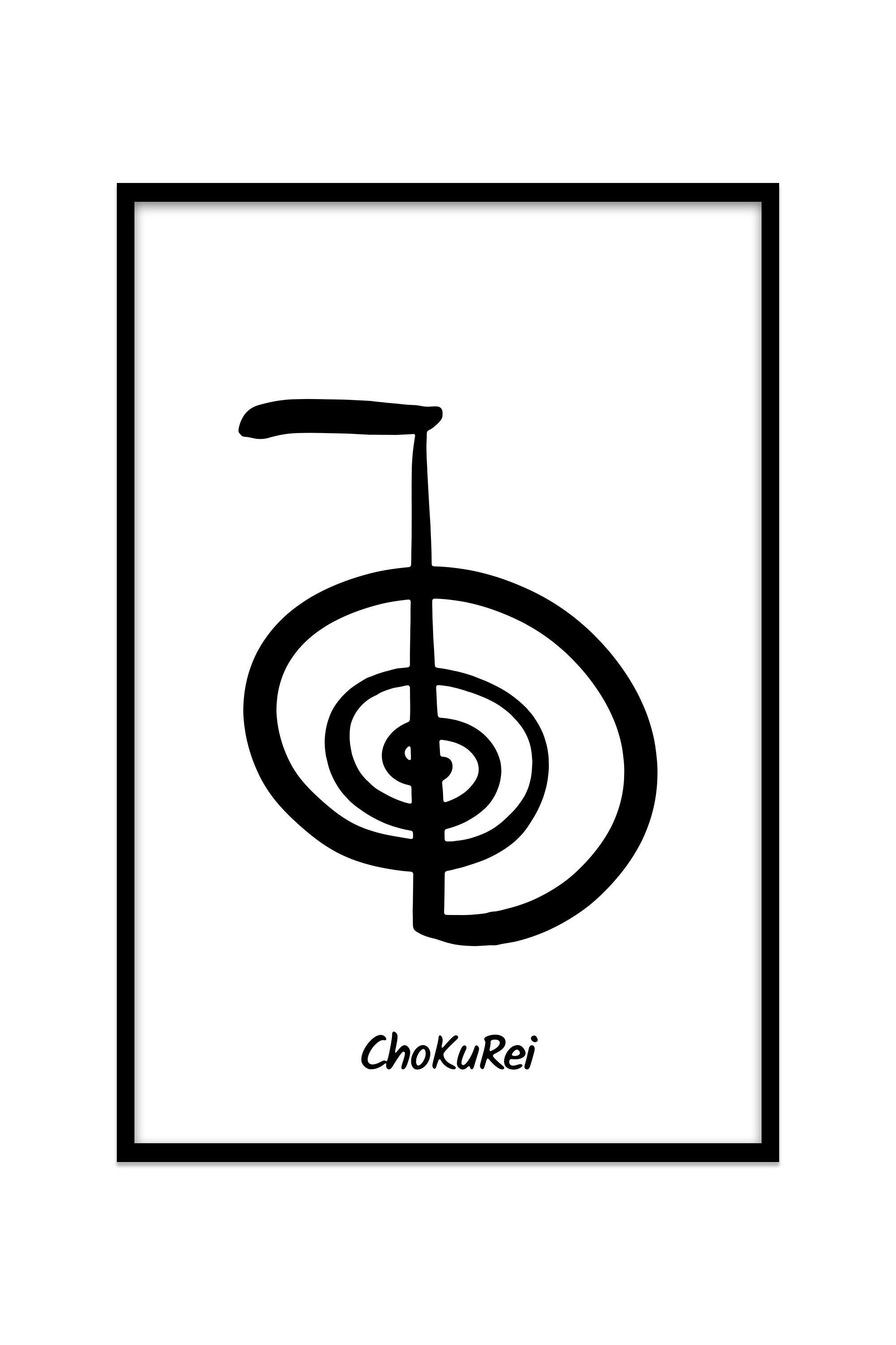 Cho Ku Rei Symbol Downloadable Digital Print/ Reiki Healing/ - Etsy