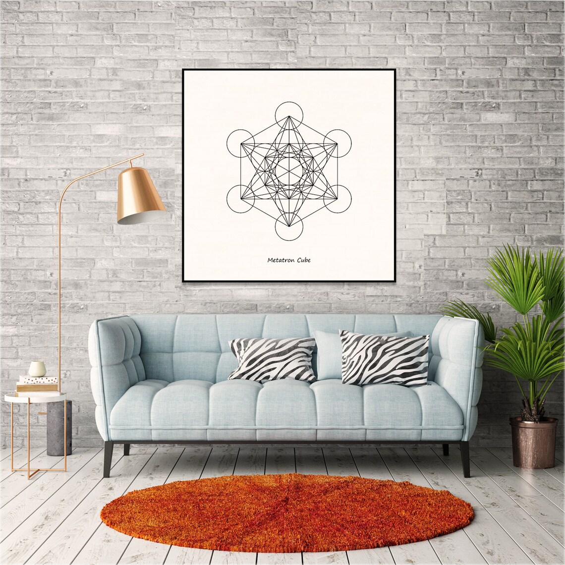 Metatron Cube/ Symbol/ Downloadable Digital Print/ Sacred Geometry ...