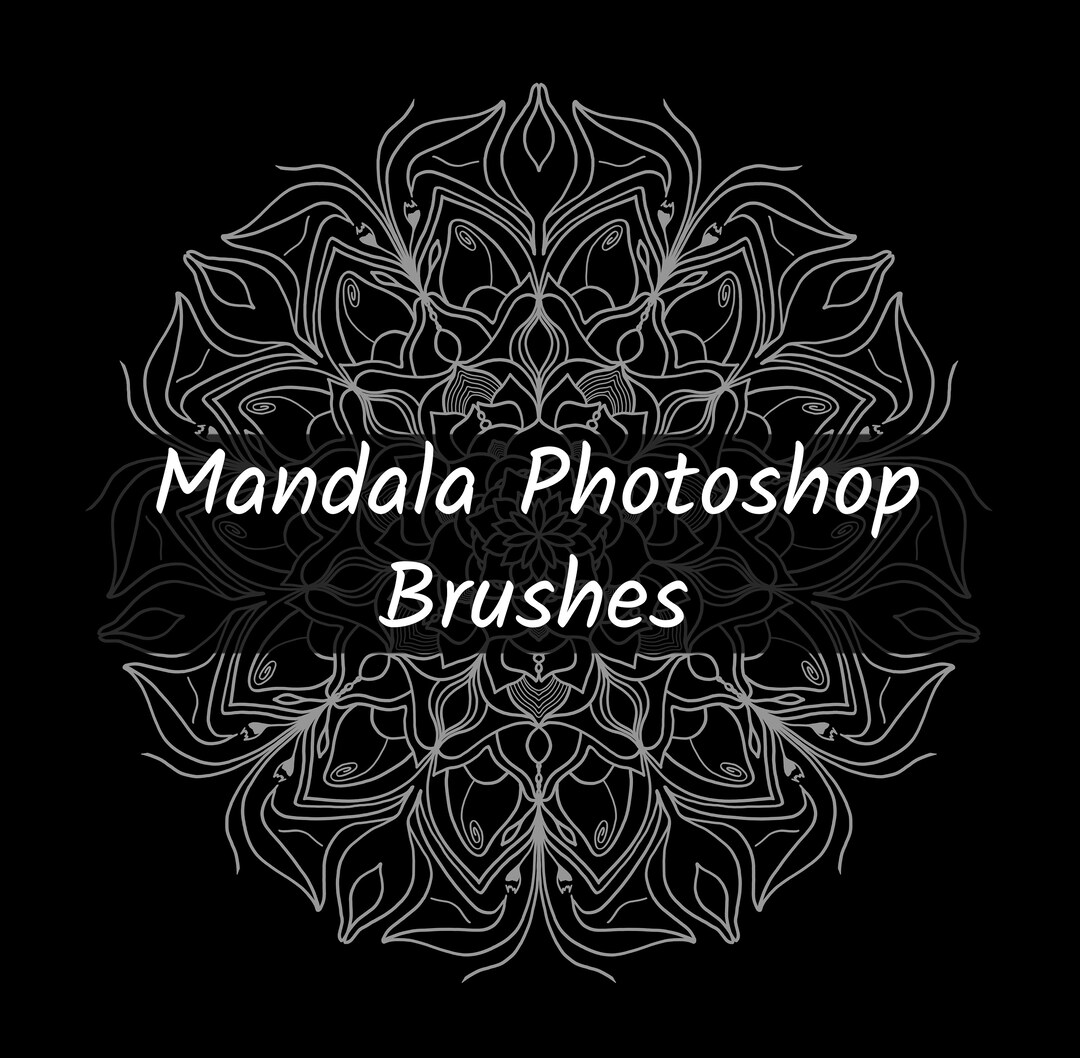 Mandala Photoshop Brushes II - Etsy