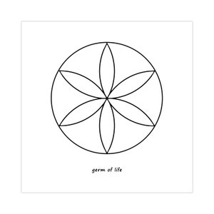 Sacred Geometry/ Egg of Life/ Fruit of Life/ Seed of Life/ Germ of Life ...