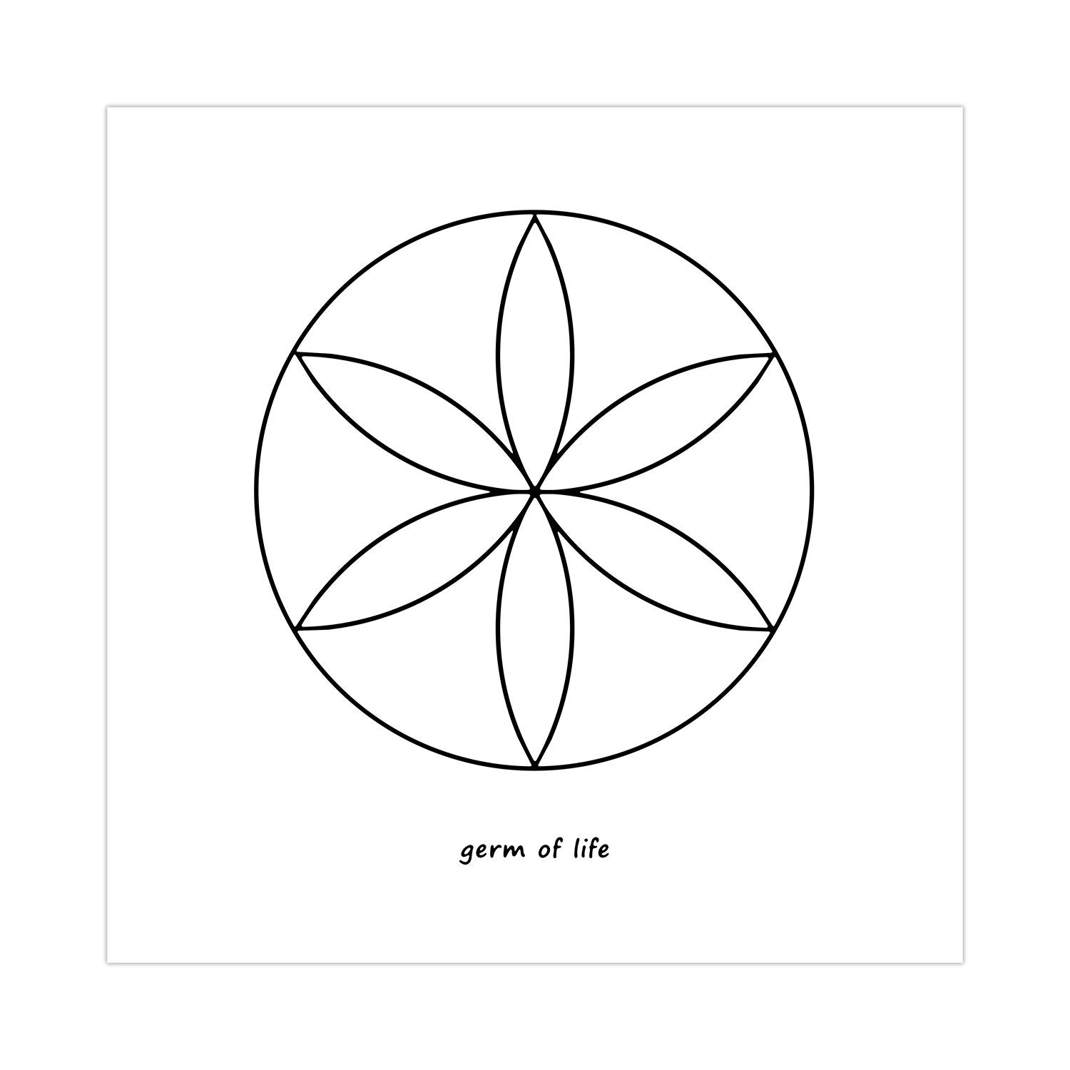 Sacred Geometry/ Egg of Life/ Fruit of Life/ Seed of Life/ Germ of Life ...