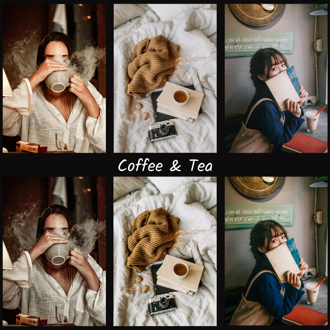 Coffee &tea Presets for Lightroom Classic / Lightroom Cc/mobile LR - Etsy