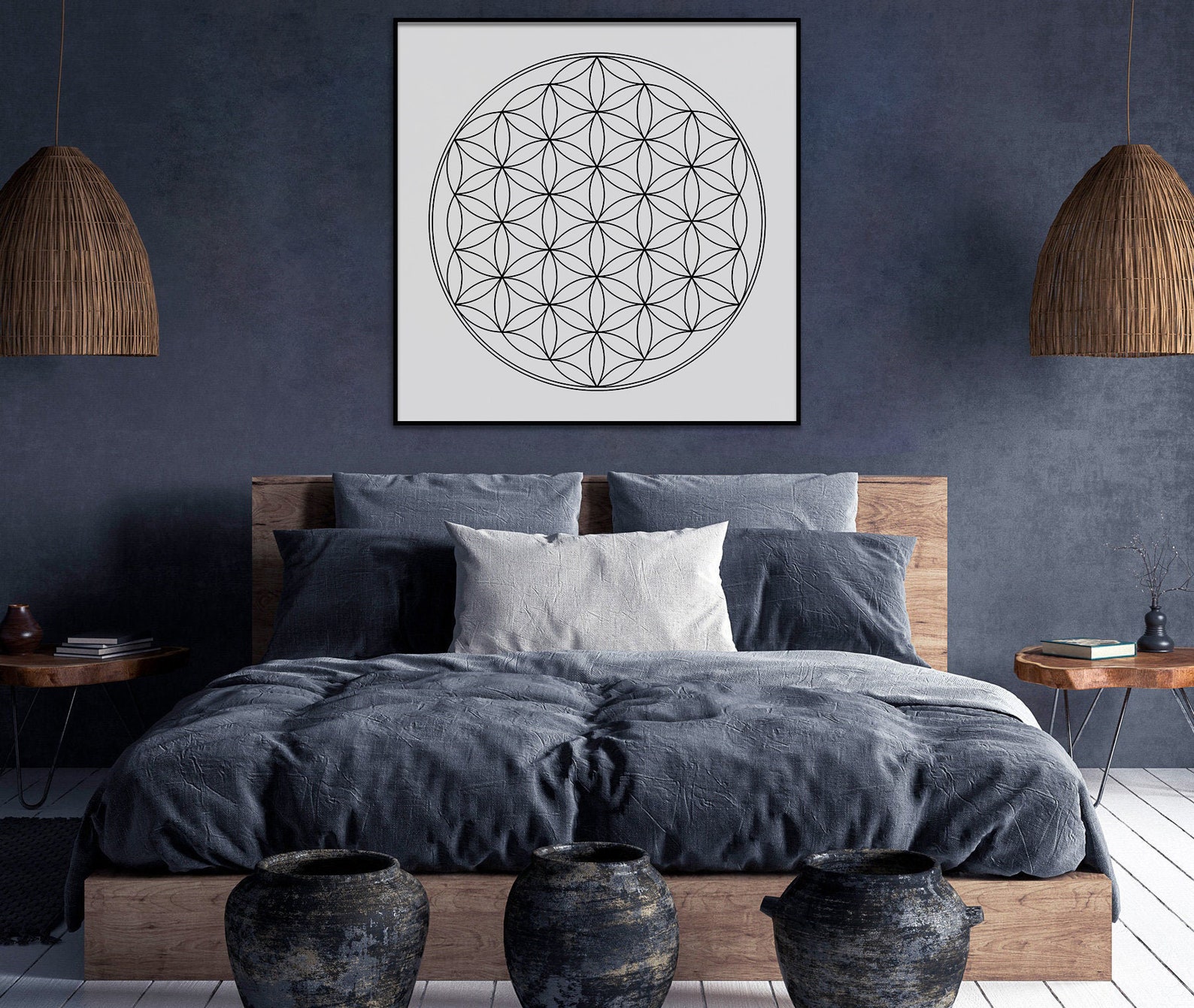 Flower of Life/ Downloadable Digital Print/ Flower of Life Digital ...