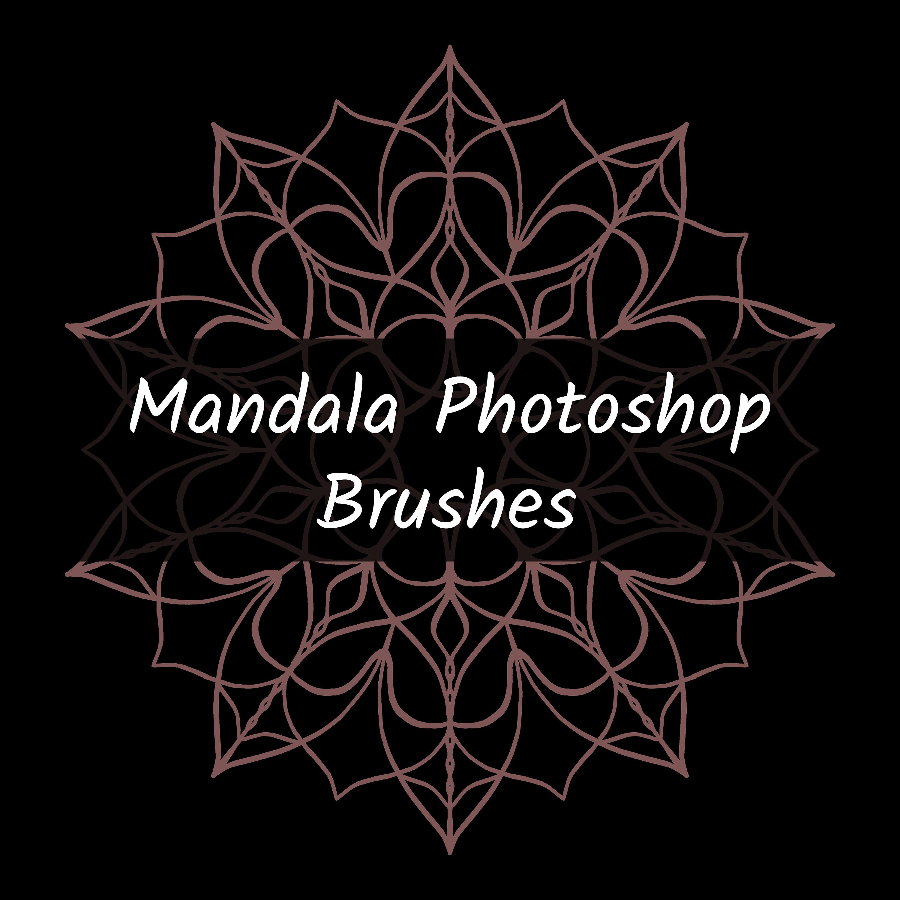 Mandala Photoshop Brushes - Etsy
