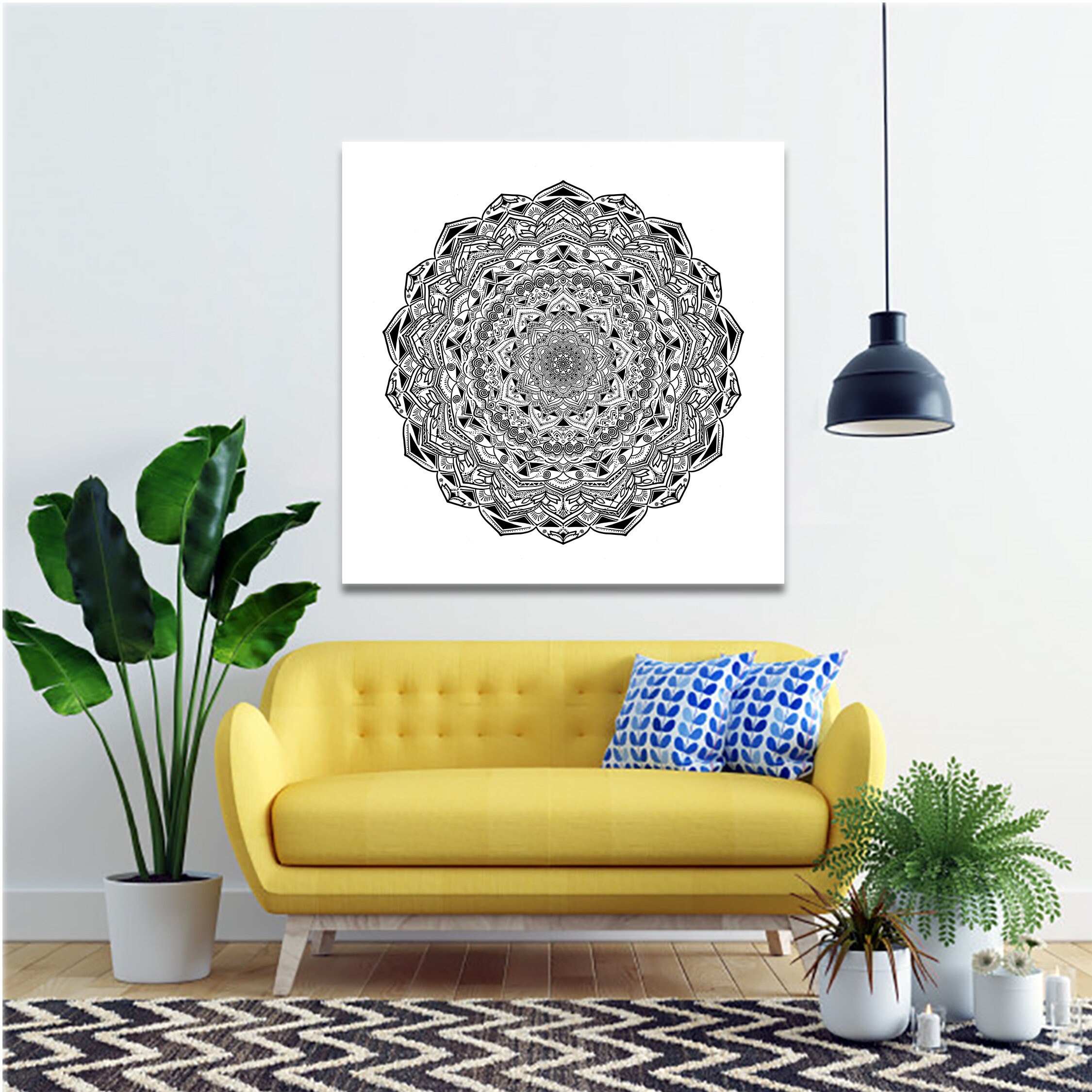 Downloadable Rebirth Mandala for Digital Print - Etsy