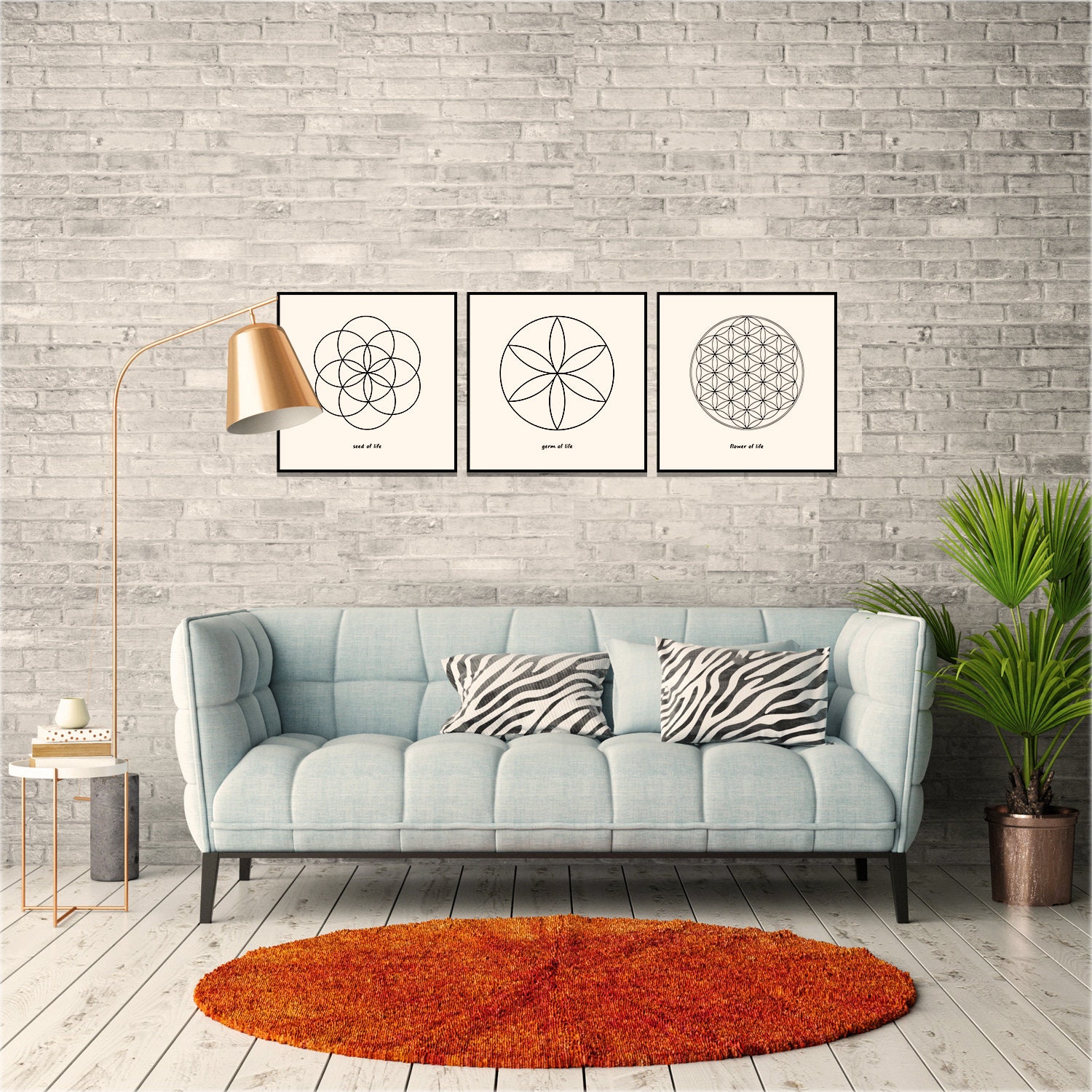 Sacred Geometry/ Seed of Life/ Germ of Life/ Flower of Life ...