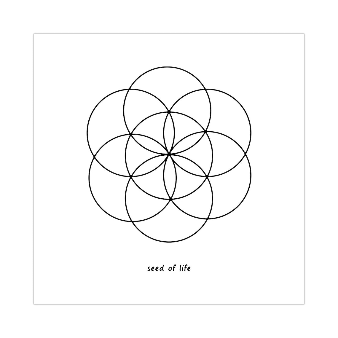 Sacred Geometry/ Egg of Life/ Fruit of Life/ Seed of Life/ Germ of Life ...