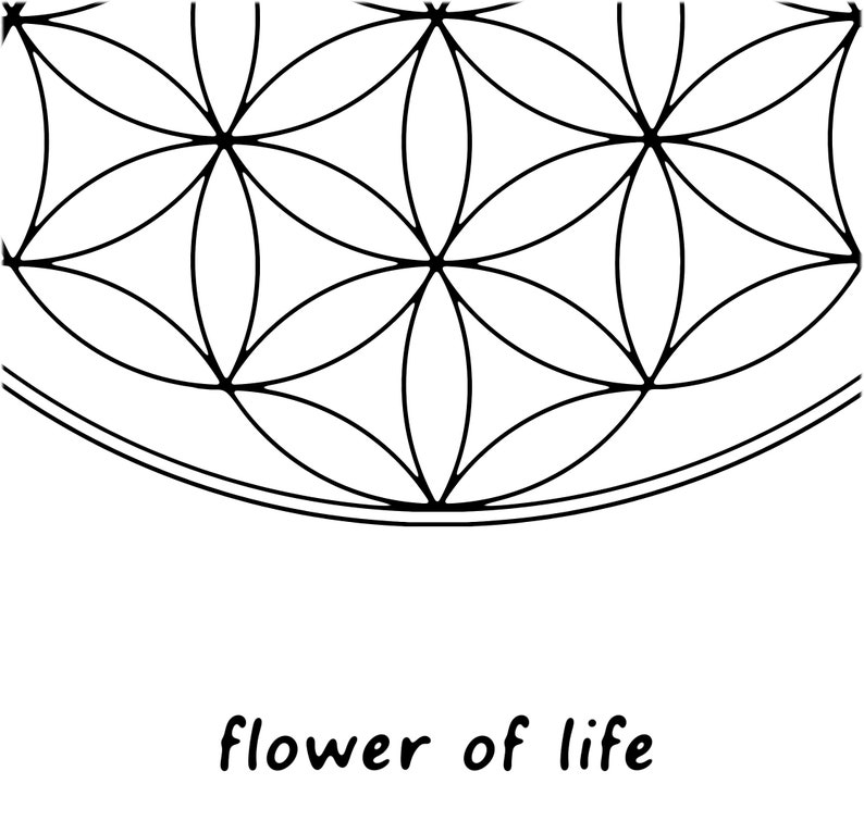 Sacred Geometry/ Seed of Life/ Germ of Life/ Flower of Life ...