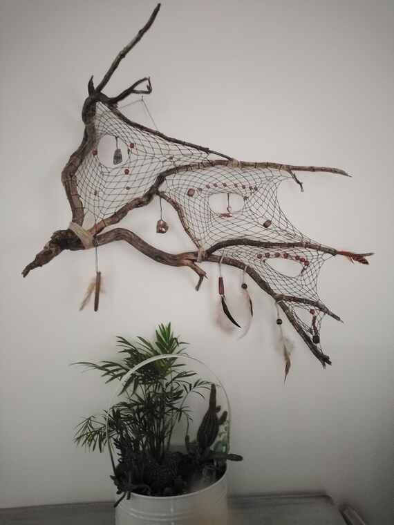 Natural Dream Catcher Natural Tree Dream Catcher Large Dream | Etsy