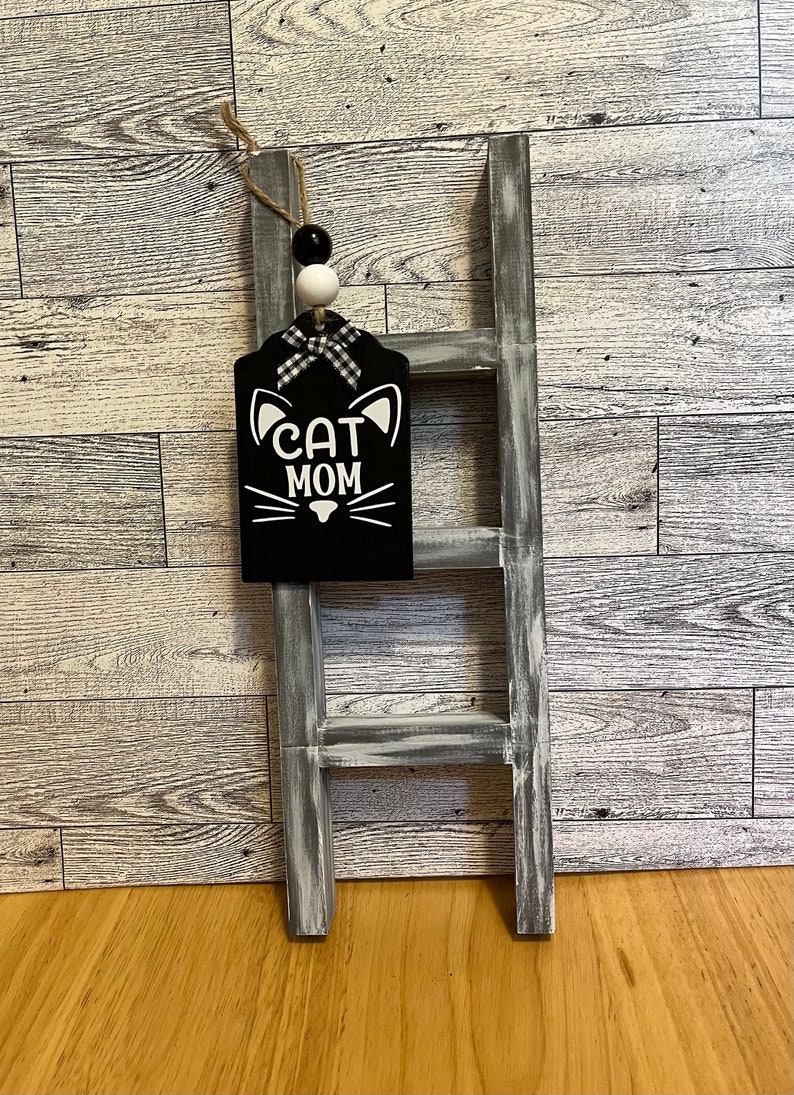 Animal/dog/cat Mother's Day/fathers Day/wooden Tag/tiered Tray Decors ...