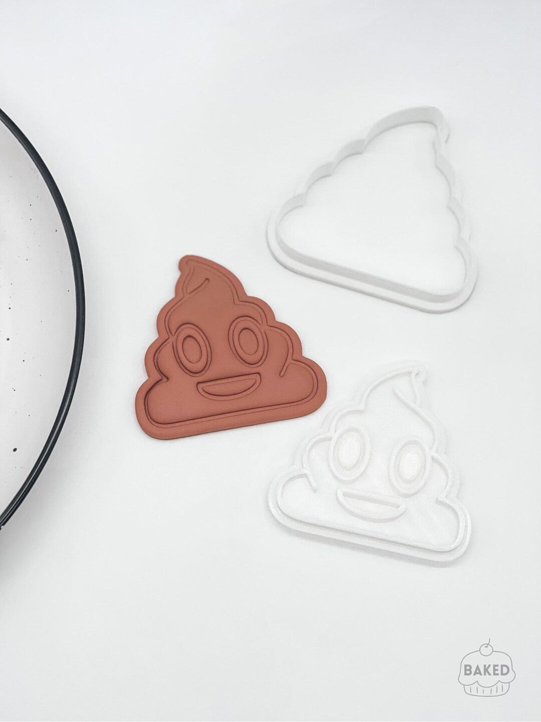 Poop Emoji Cookie Stamp and Cutter - Etsy