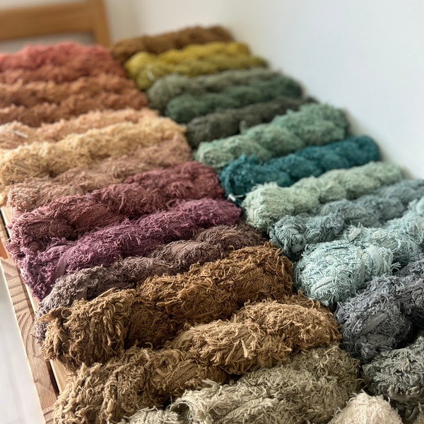 Cotton Ribbon Yarn - Etsy