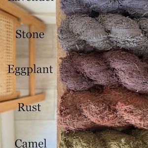 COTTON FRIZZ RIBBON 100g || Full Size Skein || Frayed Edge Ribbon Yarn ...