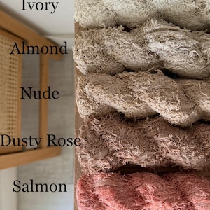 COTTON FRIZZ RIBBON 100g || Full Size Skein || Frayed Edge Ribbon Yarn ...