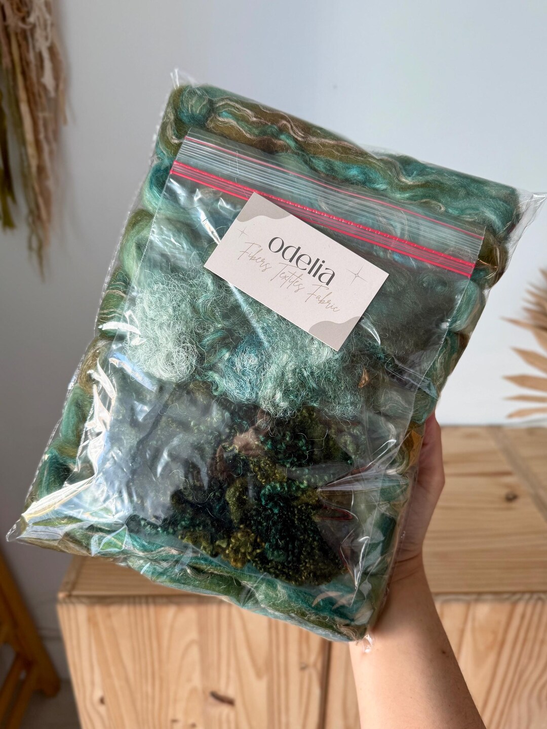 SPINNING PACK #40 || Hand Dyed Fibers - Earth Green Olive Blue Teal ...