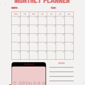 Kpop | Stray Kids Inspired Monthly Printable Planner 2024 | Instant ...