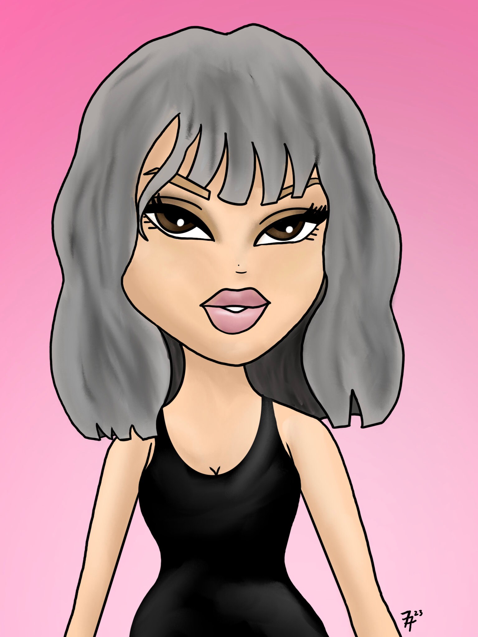 Popular Doll Art Style Portraits - Etsy