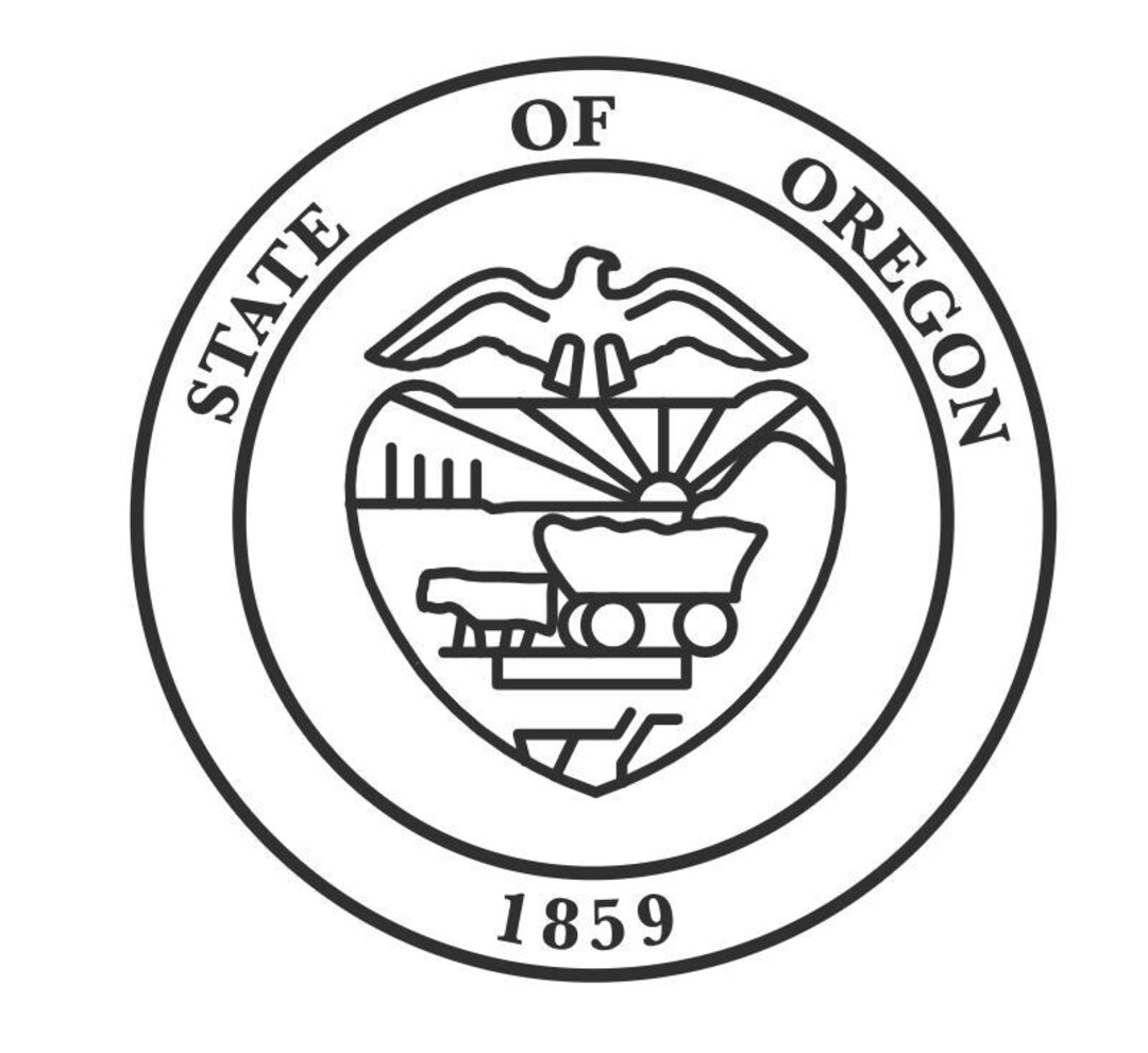 Oregon Great Seal Logo Emblem Digital Vector .ai, .svg, .png - Etsy
