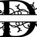 Split-monograms Letters A-Z Top Quality, SVG,DXF Files Great for ...