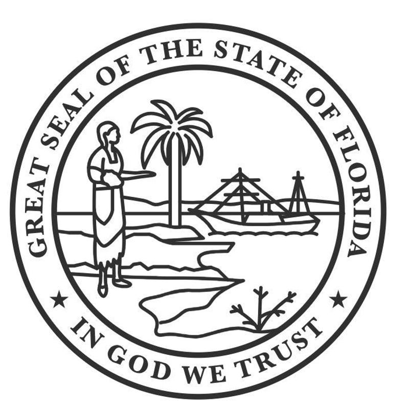 Florida State Svg - Etsy