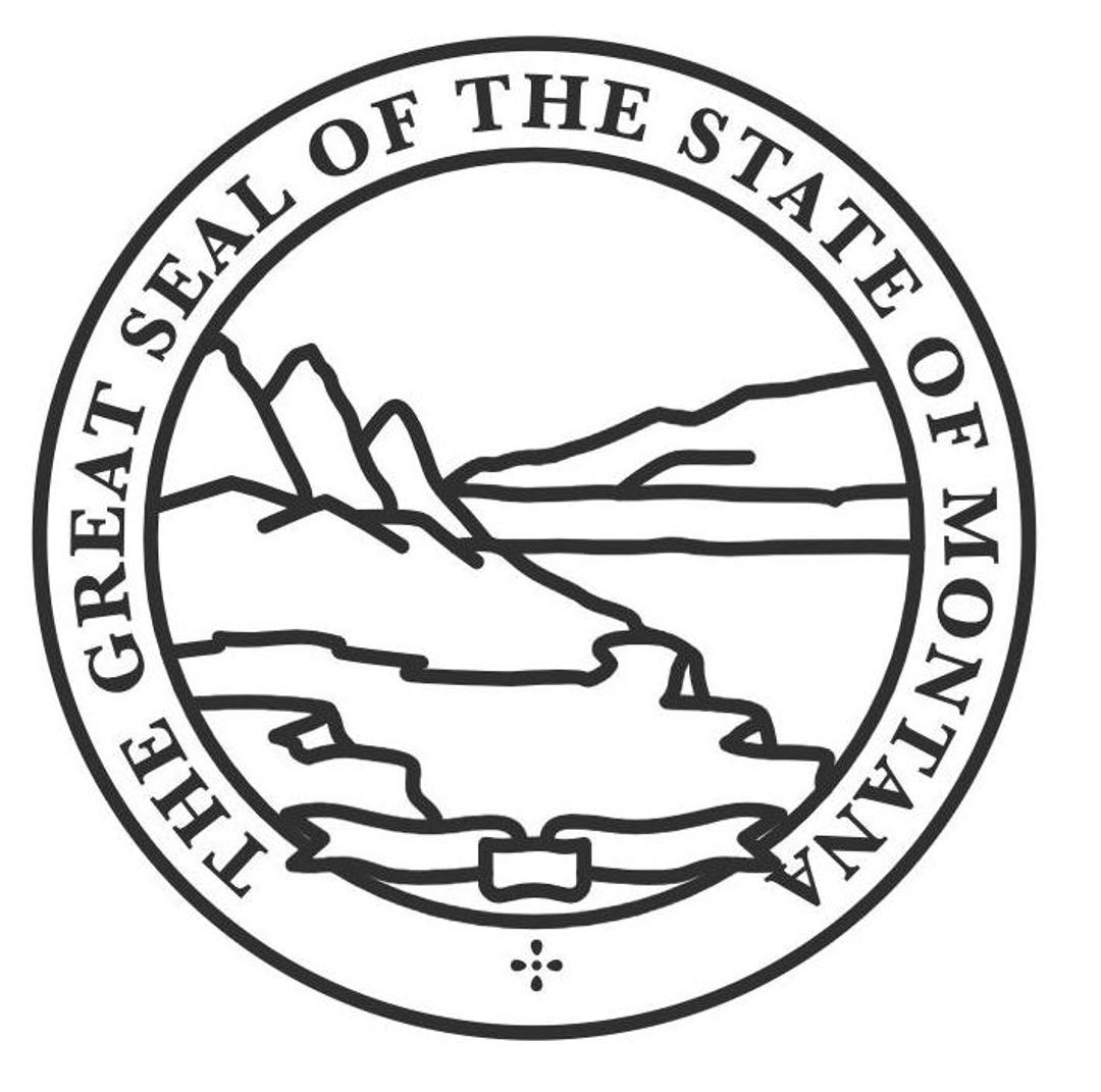 Montana State Great Seal Logo Emblem Digital Vector .ai, .svg, .png - Etsy