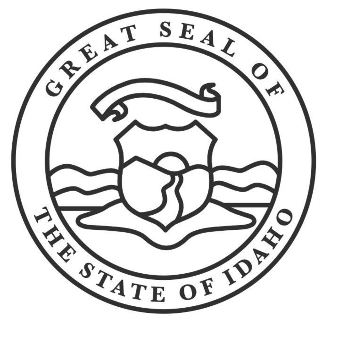 Idaho State Great Seal Logo Emblem Digital Vector .ai, .svg, .png - Etsy