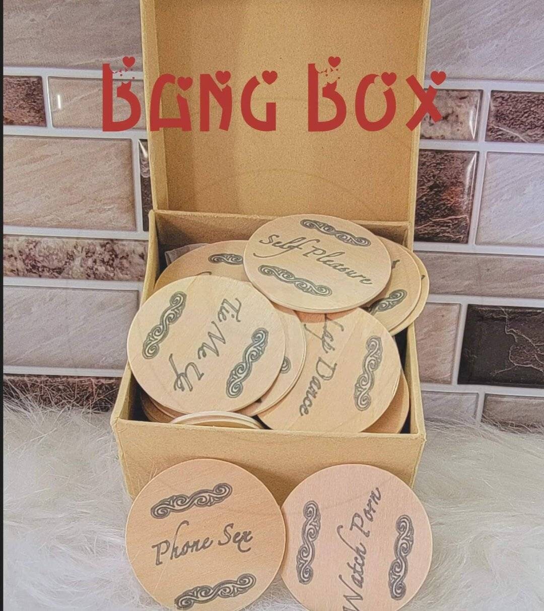 Bang Box Naughty Tokens gift for Her, Gift for Him, Couples Gift, Date ...