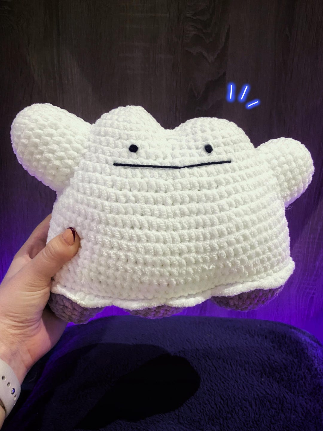 Crochet Plushie Ghost Ditto - Etsy