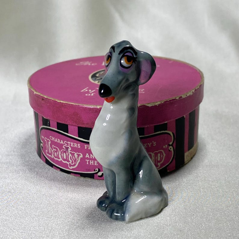 Disney Porcelain Figurines, Lady and the Tramp, With Original Box - Etsy