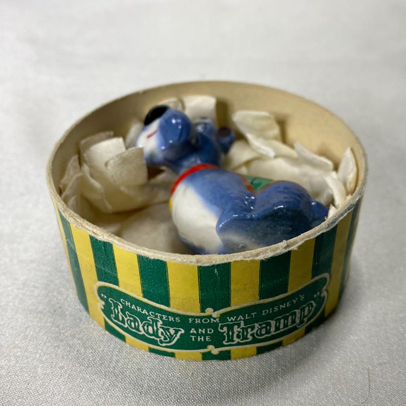 Disney Porcelain Figurines, Lady and the Tramp, With Original Box - Etsy