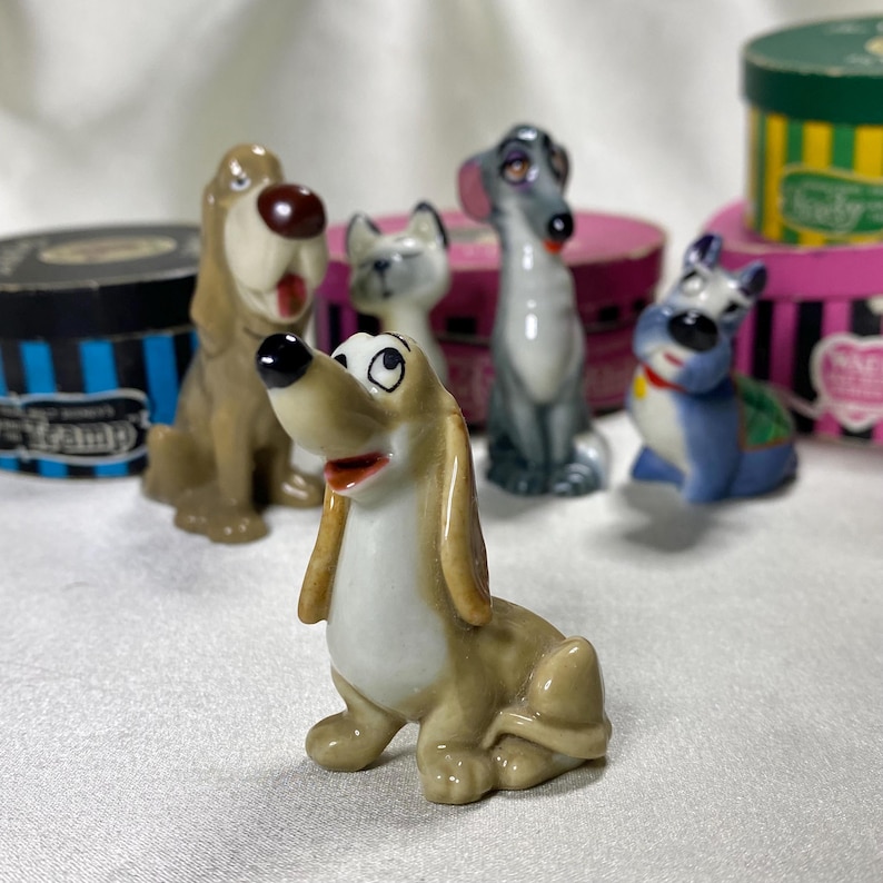 Disney Porcelain Figurines, Lady and the Tramp, With Original Box - Etsy