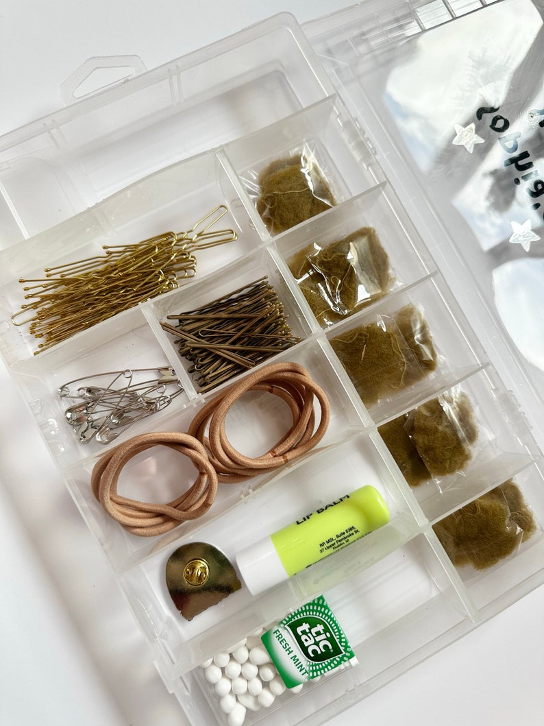 Personalized Dance Survival Kit, Custom Hair Accessory Box - Etsy