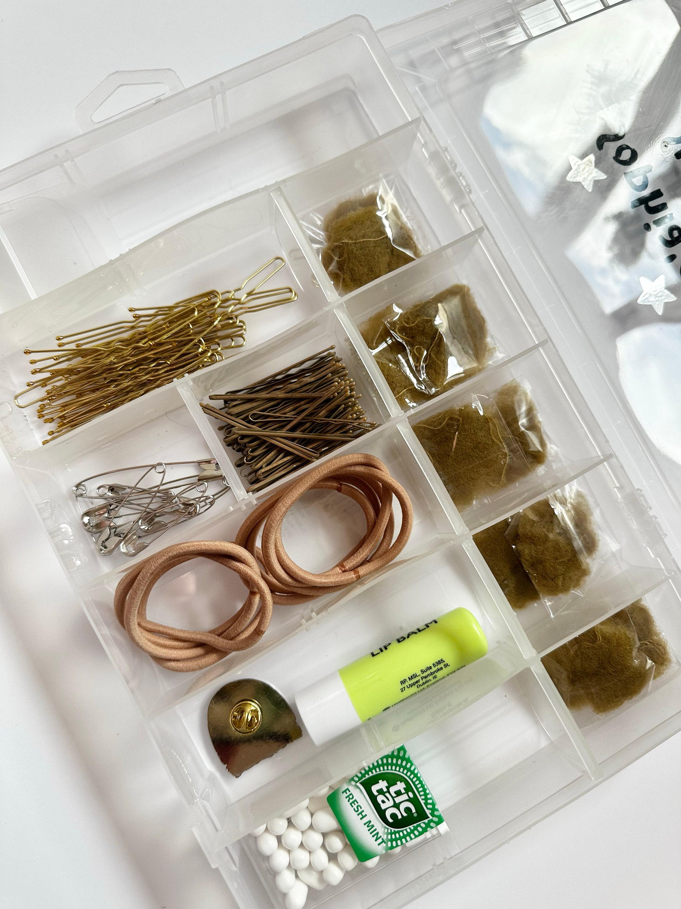 Personalised Dance Hair Accessory Survival Kit Custom Box for Dance ...