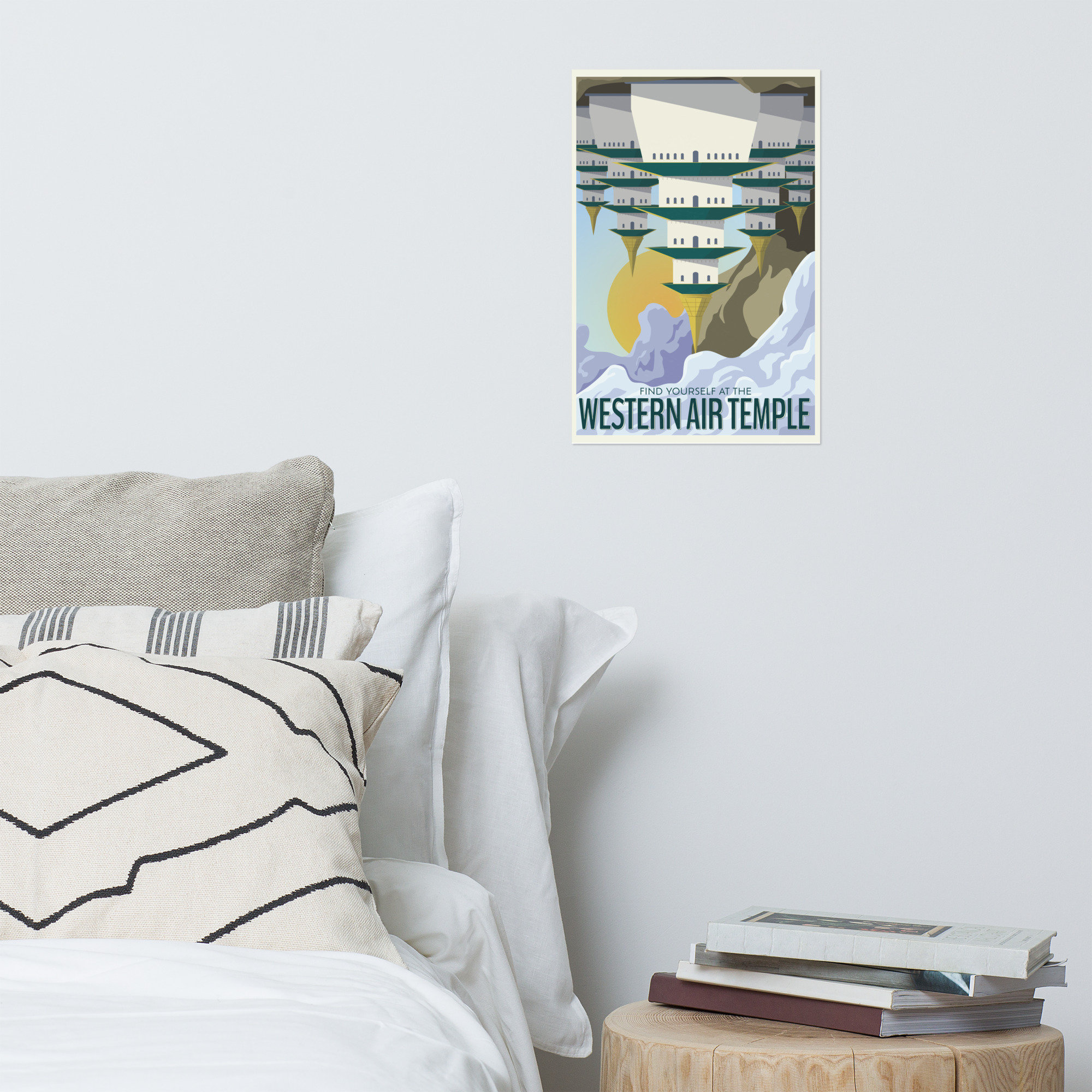 Wester Air Temple Travel Partner Poster - Etsy