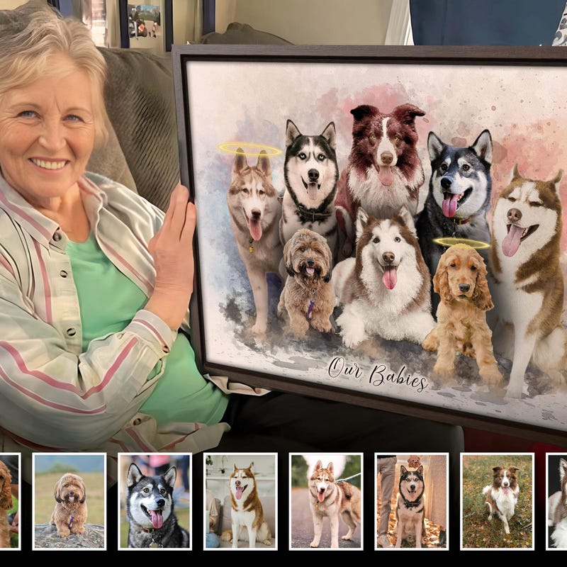 Animal Art Multiple - Etsy