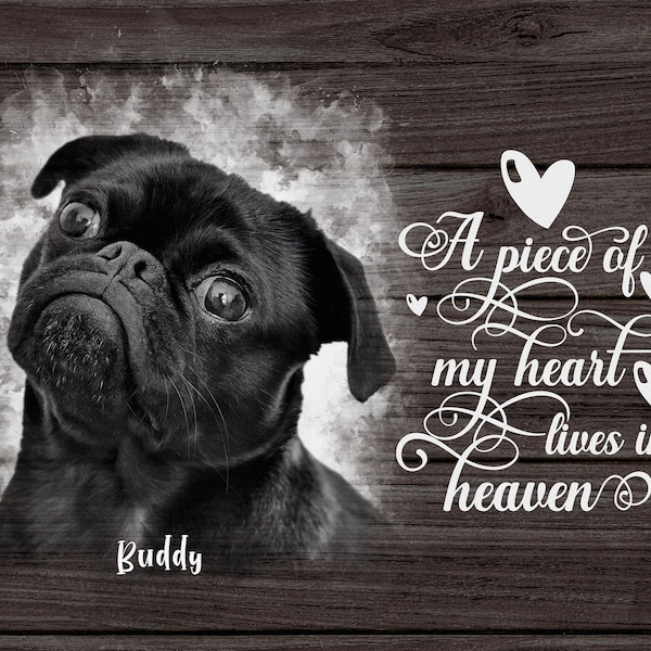 Pet Passed Away Art - Etsy