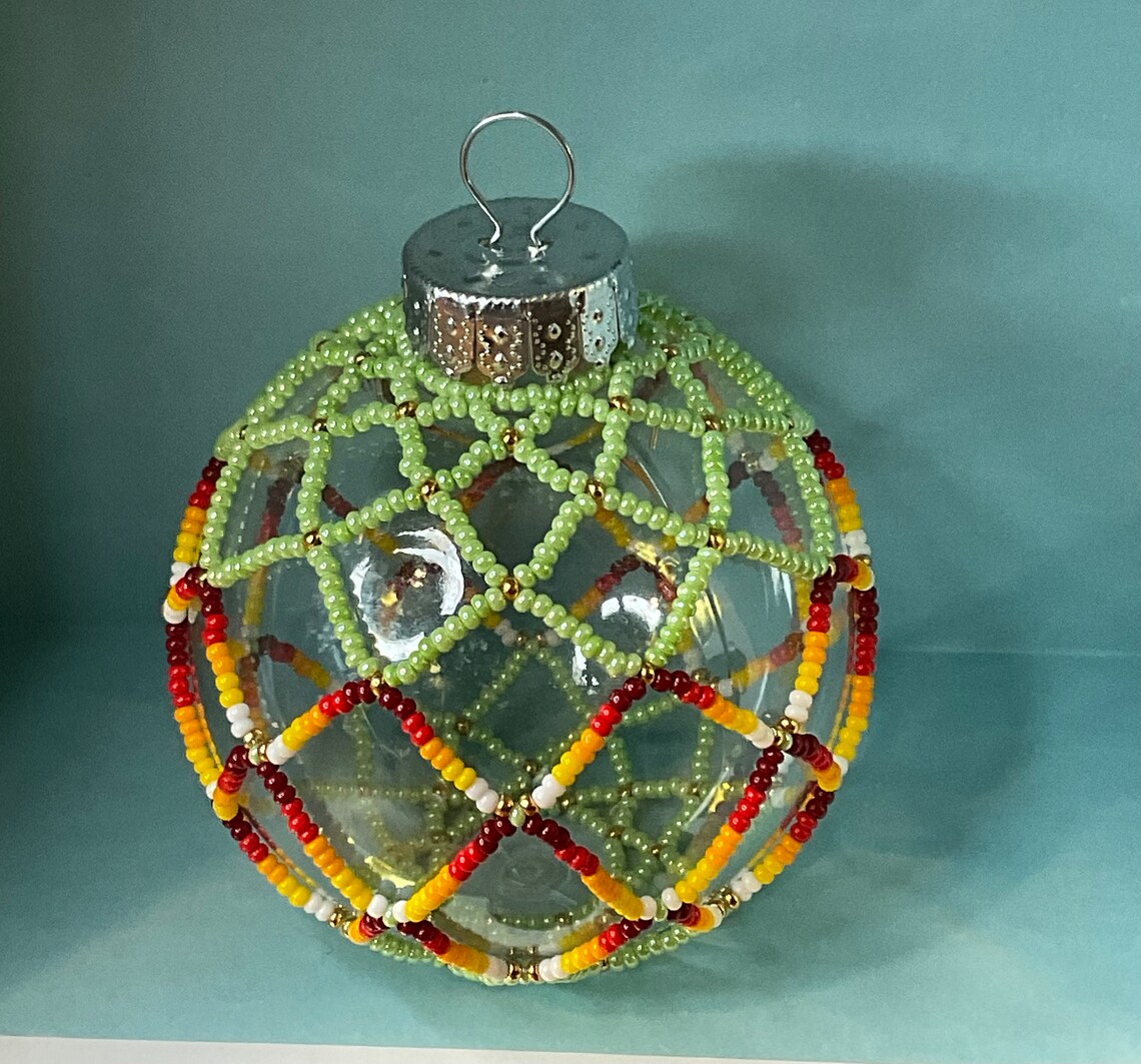 Native American Beaded Christmas Ornament - Etsy