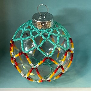 Native American Beaded Christmas Ornament - Etsy