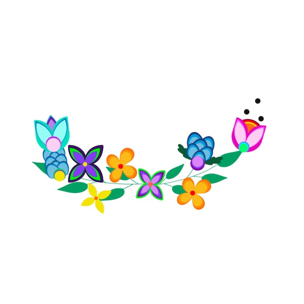 Floral Ojibwe Patterns - Etsy