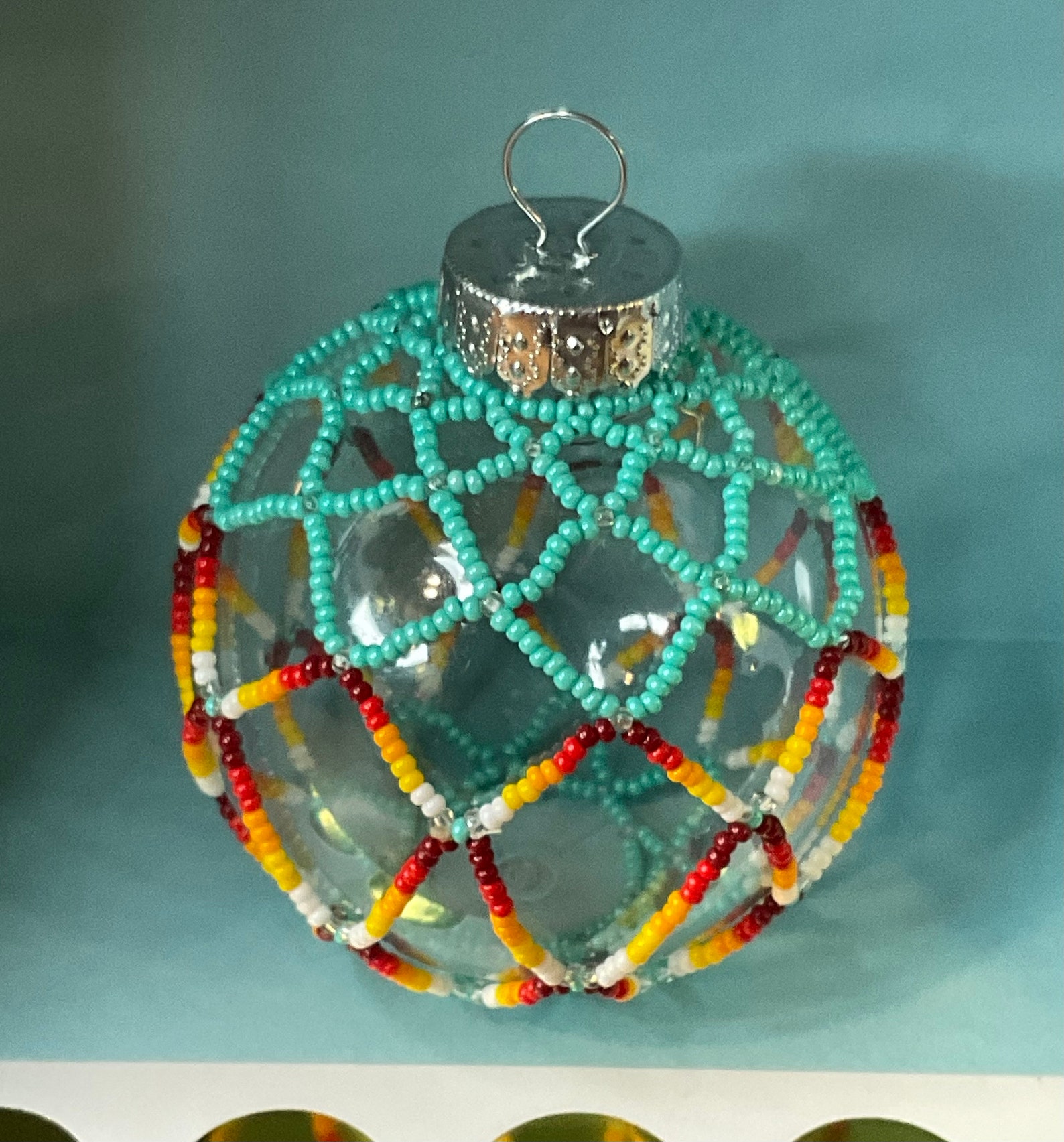 Native American Beaded Christmas Ornament - Etsy