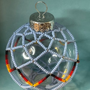 Native American Beaded Christmas Ornament - Etsy