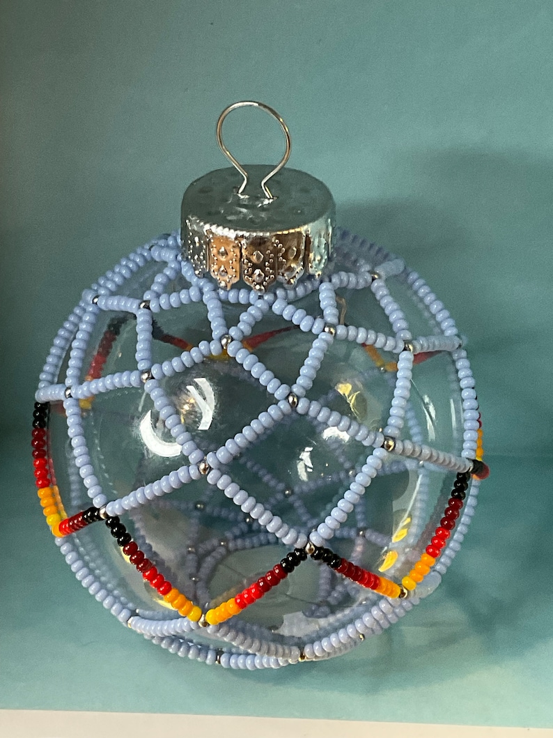 Native American Beaded Christmas Ornament - Etsy