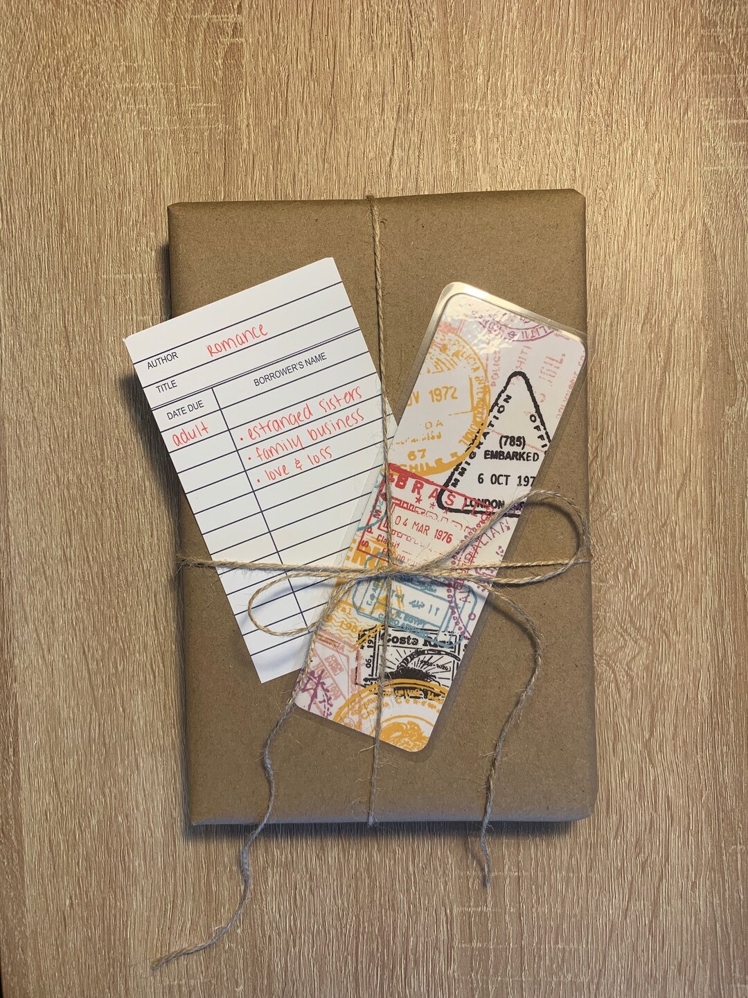 Blind Date With a Book romance Book Bookmark Gift for - Etsy