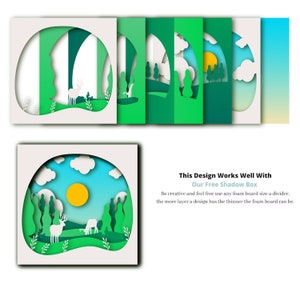 3D SVG Shadowbox - Etsy