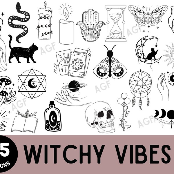 Wicca Svg - Etsy
