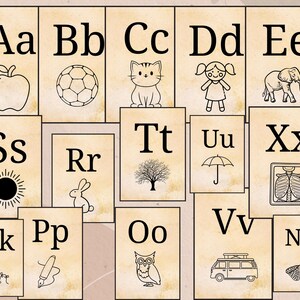 A-Z Alphabet ,classroom Alphabet, Fruit Alphabet Poster , Animal ...